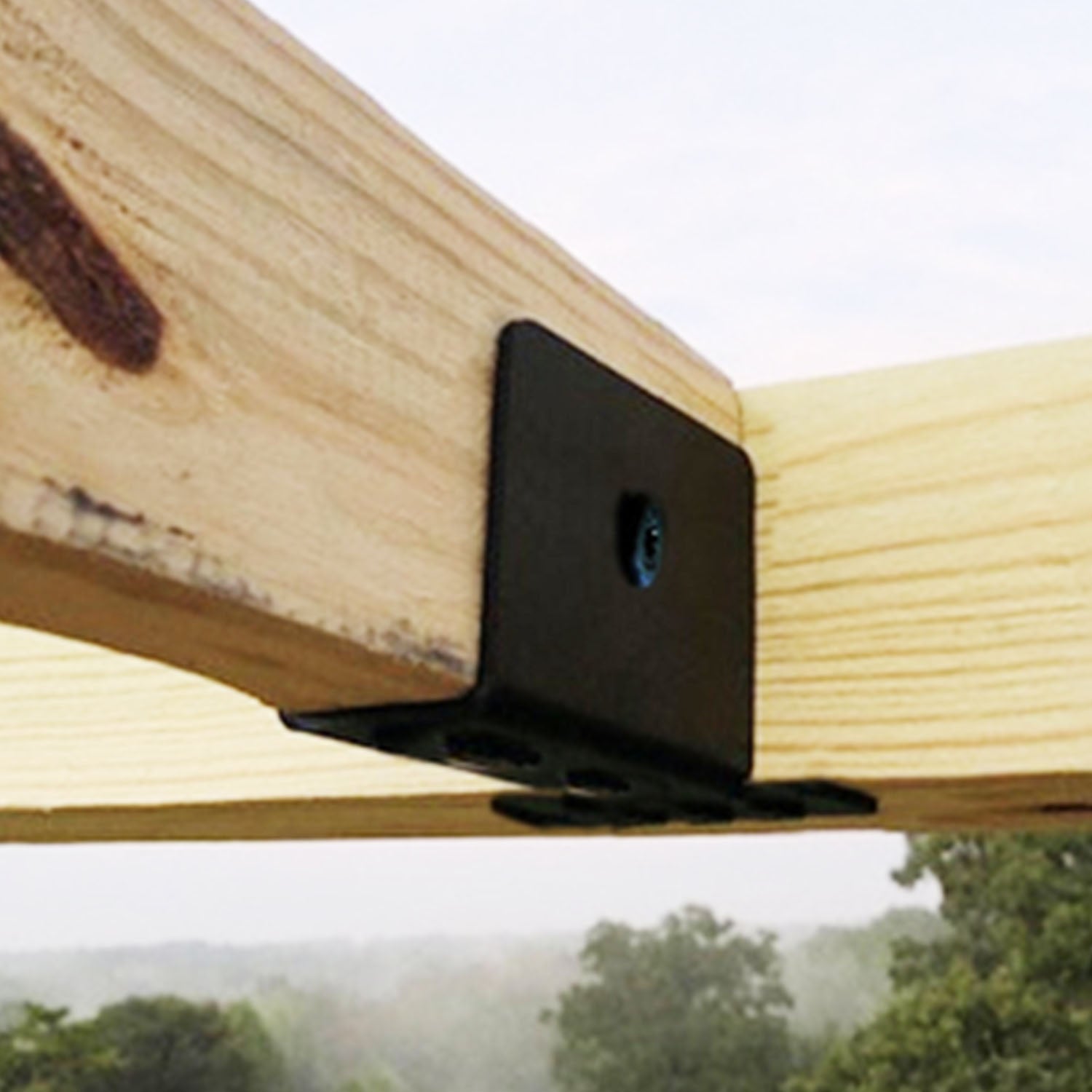 Pergola Hardware for 2 x 4 Lumber | 6pcs | Meruzy.com